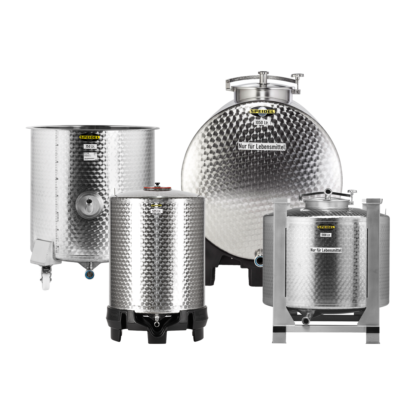 Stainless steel tanks